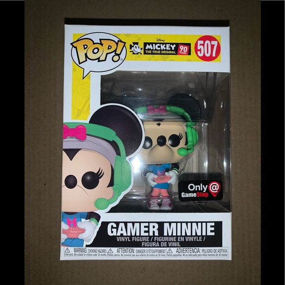 Other | Funko Pop Mickey Minnie Mouse Gamer Minnie 57 | Poshmark
